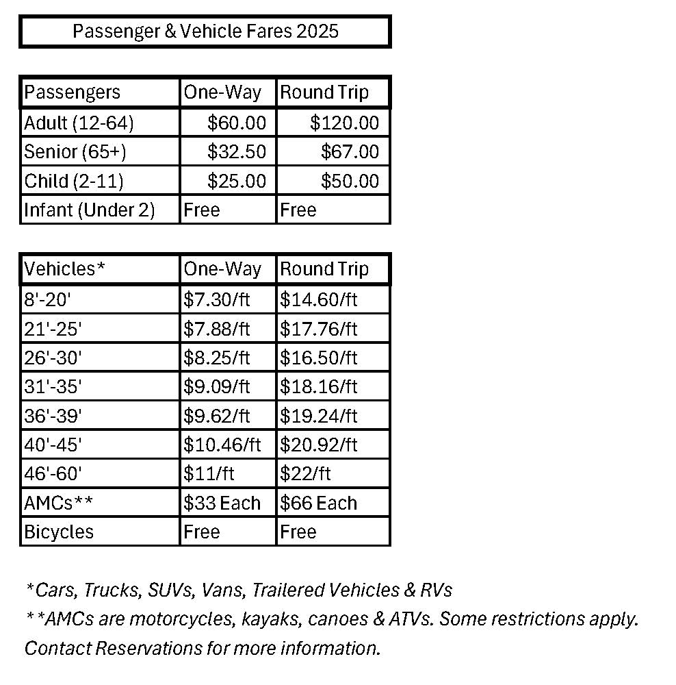 Alaska Ferry Tickets | Inter-Island Ferry